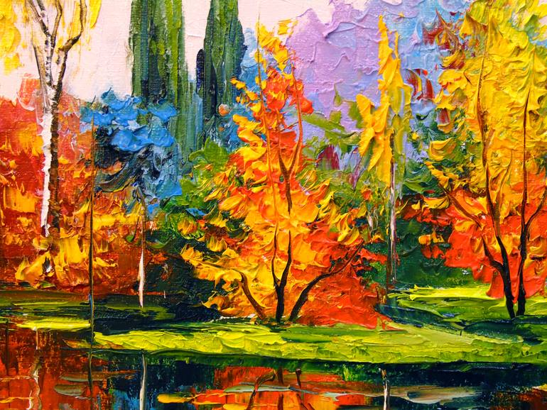 A lovely beautiful Painting by Olha Darchuk | Saatchi Art