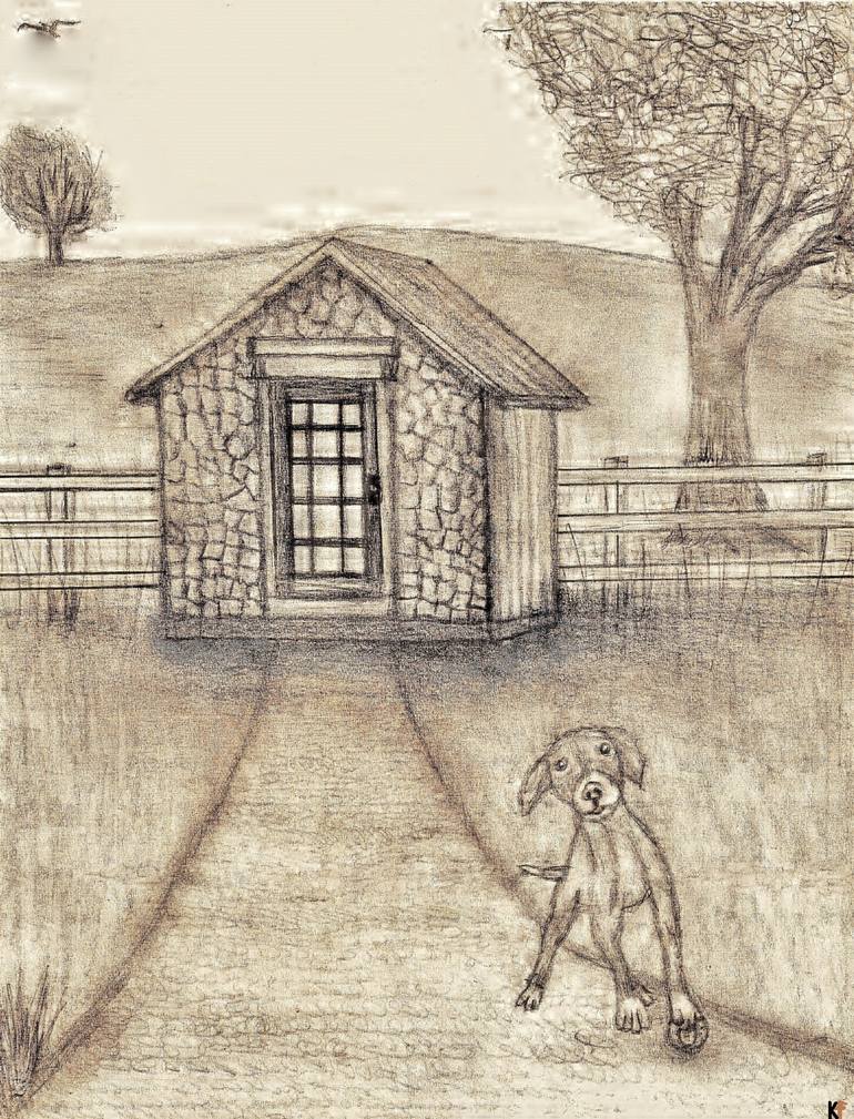 Play Ball Drawing by Kevin Fairchild | Saatchi Art