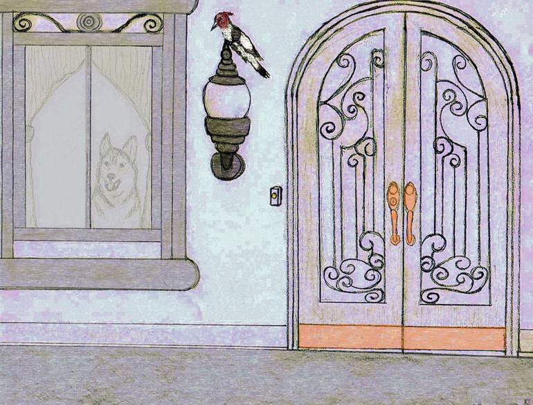 PECK PECK Drawing by Kevin Fairchild | Saatchi Art