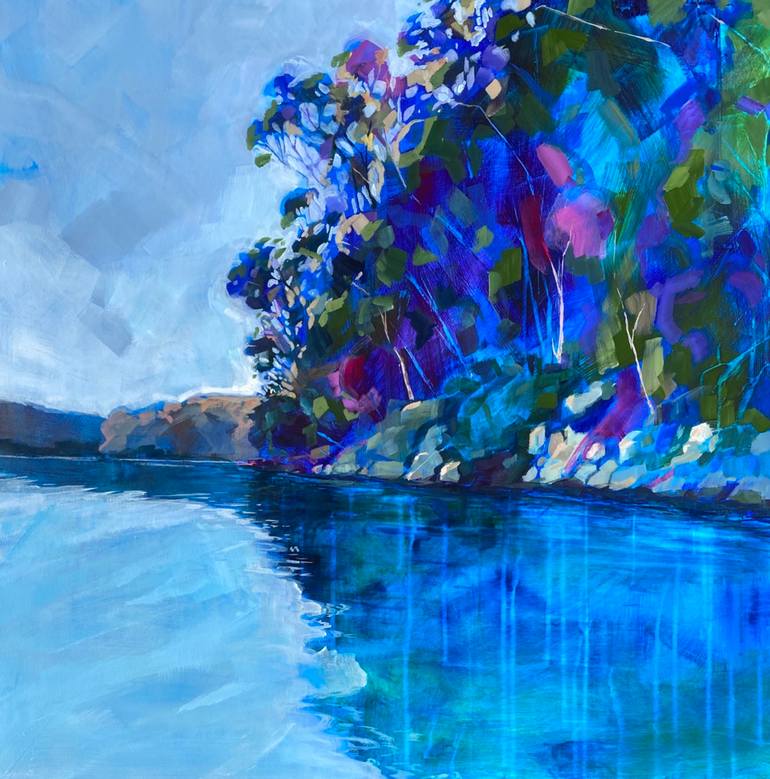 Conjola Dreaming Painting by Kate Gradwell | Saatchi Art