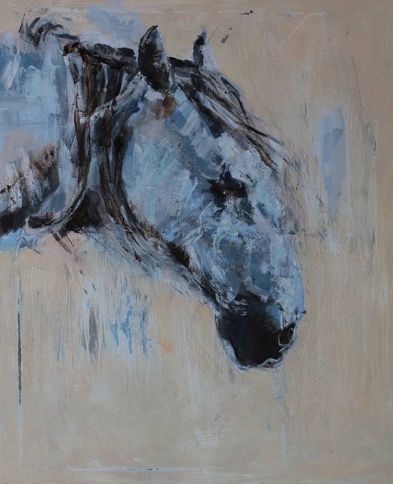 Horse 1 Painting by Mark Thirlwell | Saatchi Art