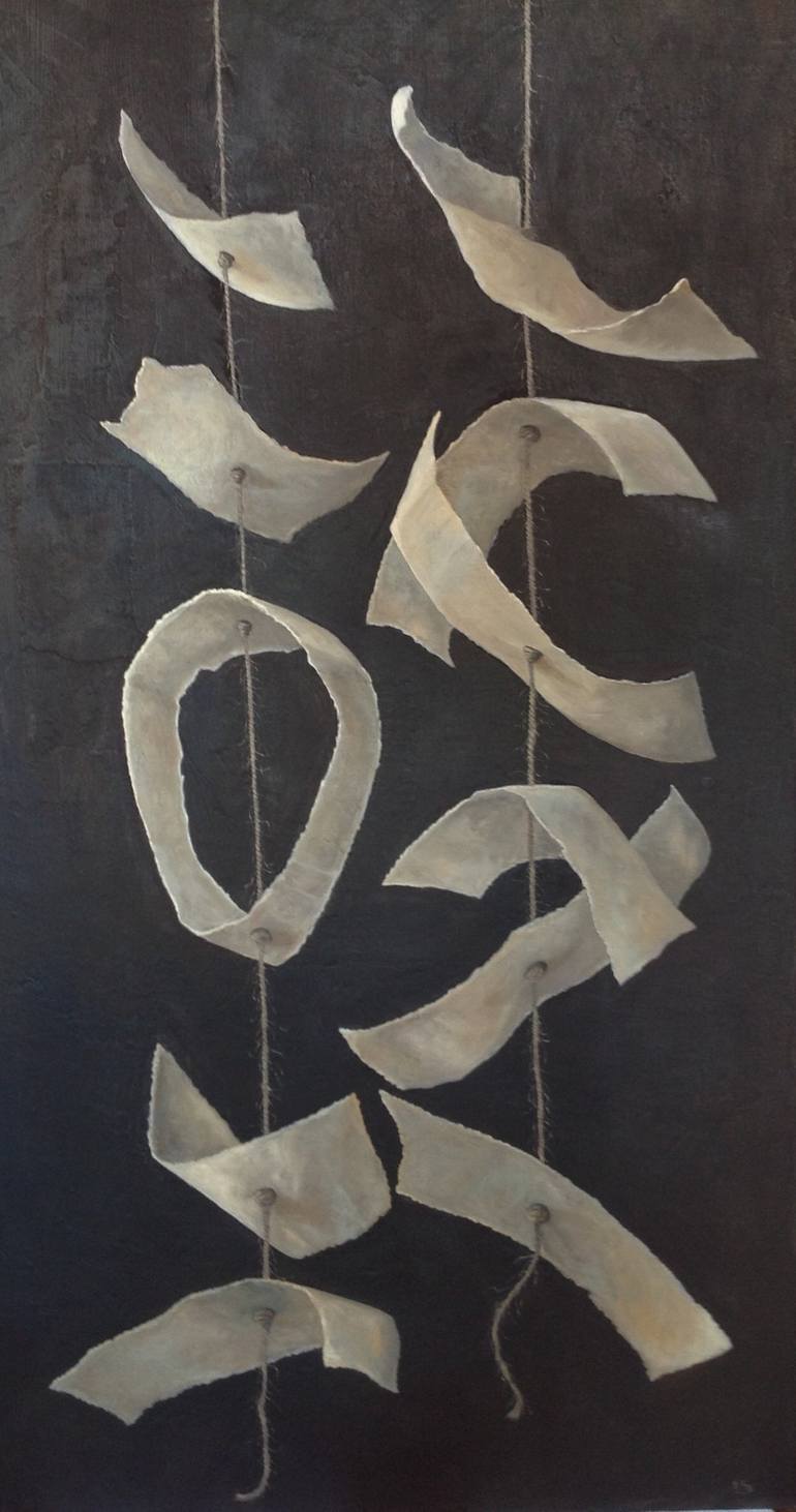 Paper 1 Painting by Annie Fry | Saatchi Art