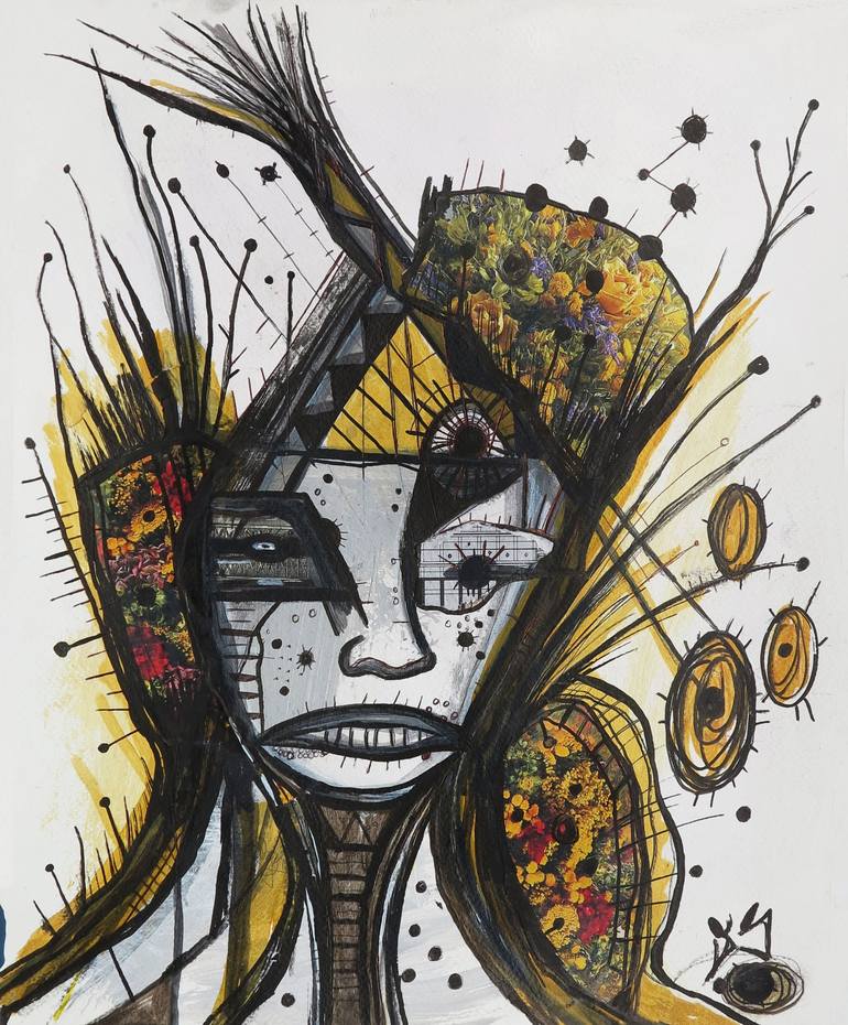 Floral Arrangements Painting by Ian Gamache | Saatchi Art