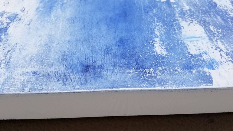 Indigo Frost Painting by KR Moehr | Saatchi Art