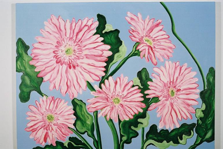 Gerbers Painting by Anne Marie Gibel | Saatchi Art