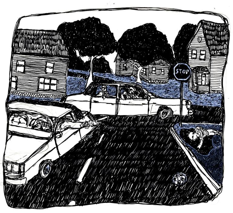 Bad Aim, Dead Child Drawing by Leif Rogers | Saatchi Art