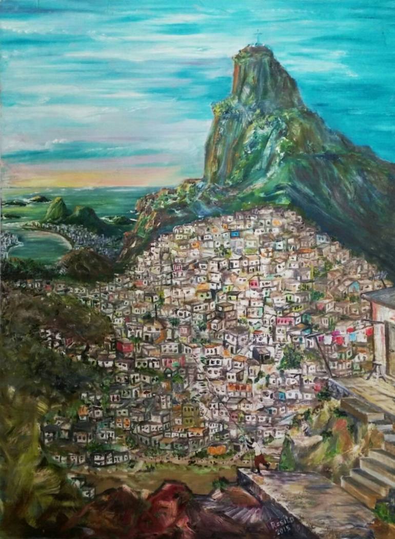 Rio Painting by Rosito Luiz Golin | Saatchi Art
