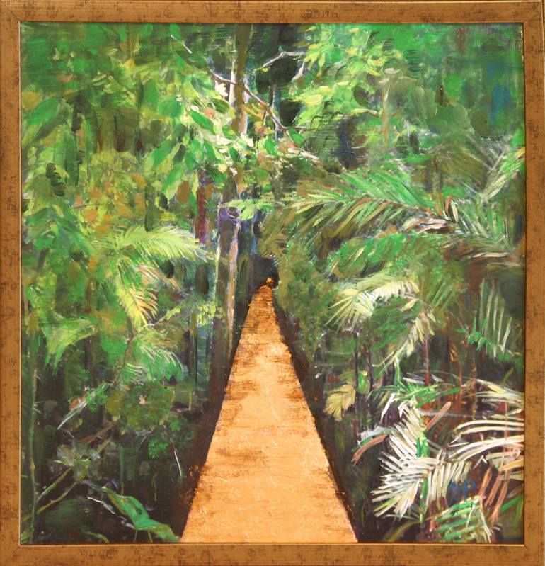 jungle dream Painting by Jolanta Pachowska | Saatchi Art