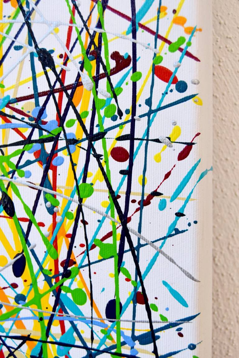 Colorato caotico! Painting by Astrid Stoeppel | Saatchi Art