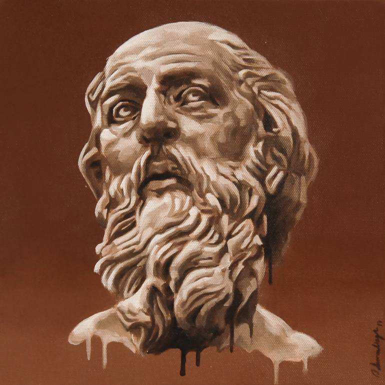 Greek Man Painting by Onur Karaalioglu | Saatchi Art