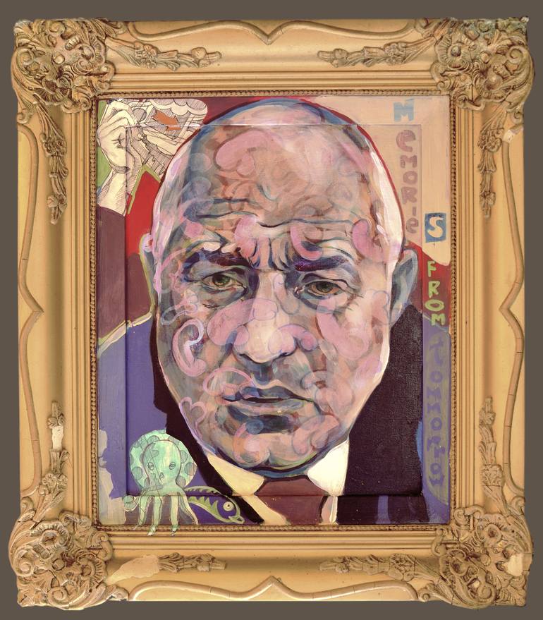 Memories From Tommorrow Painting by Damyan Bumbalov | Saatchi Art