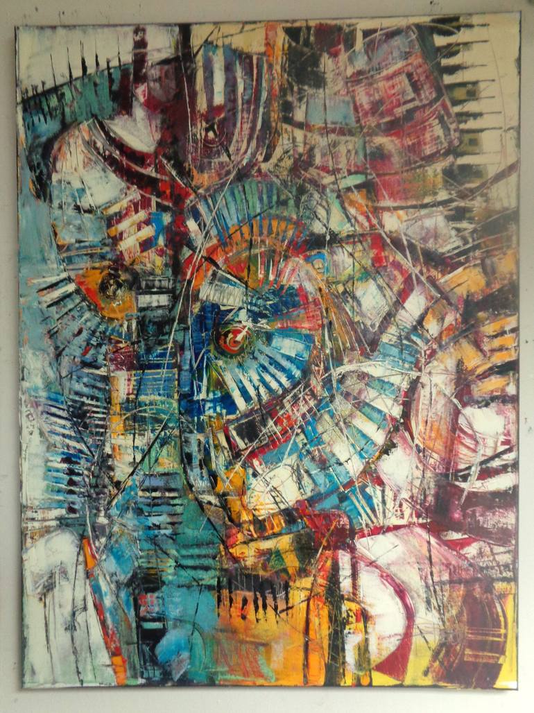 MOVEMENT VII Painting by Sonja Brzak | Saatchi Art