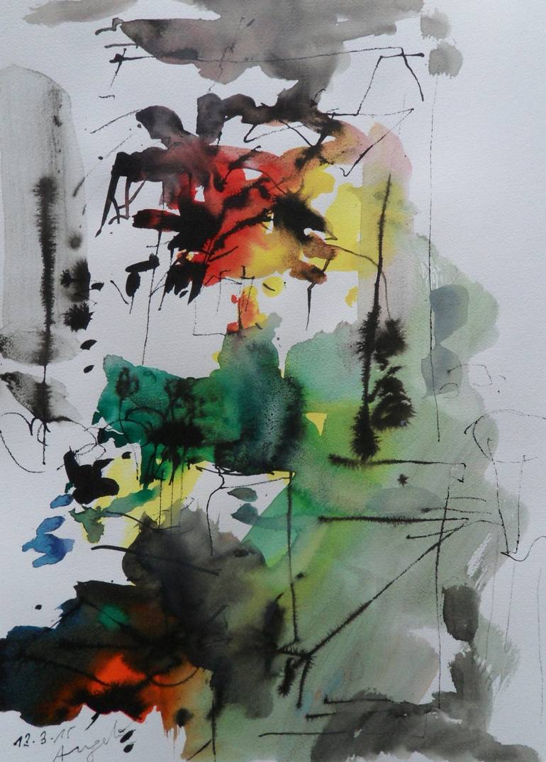 windows series Painting by angelo de martin | Saatchi Art