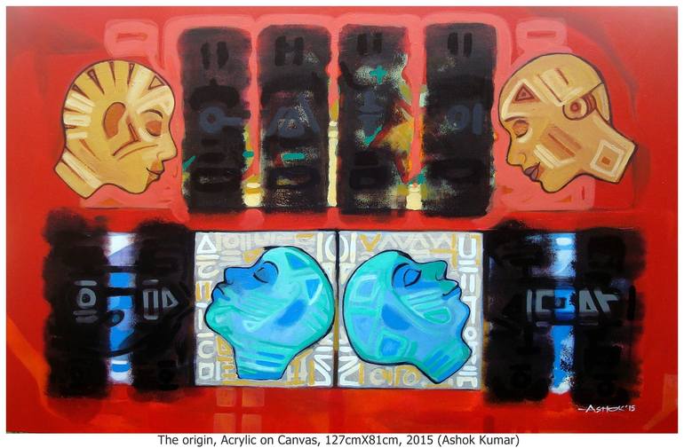 The Origin Painting by Ashok Kumar | Saatchi Art