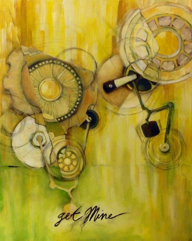 Get Mine Painting by Tracy Riggio | Saatchi Art