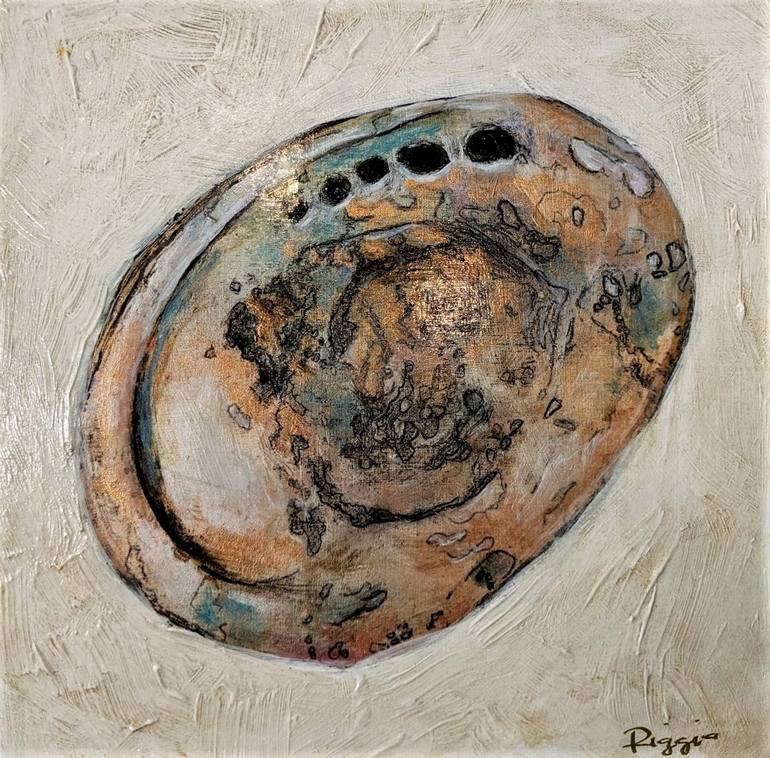 Abalone Painting by Tracy Riggio | Saatchi Art