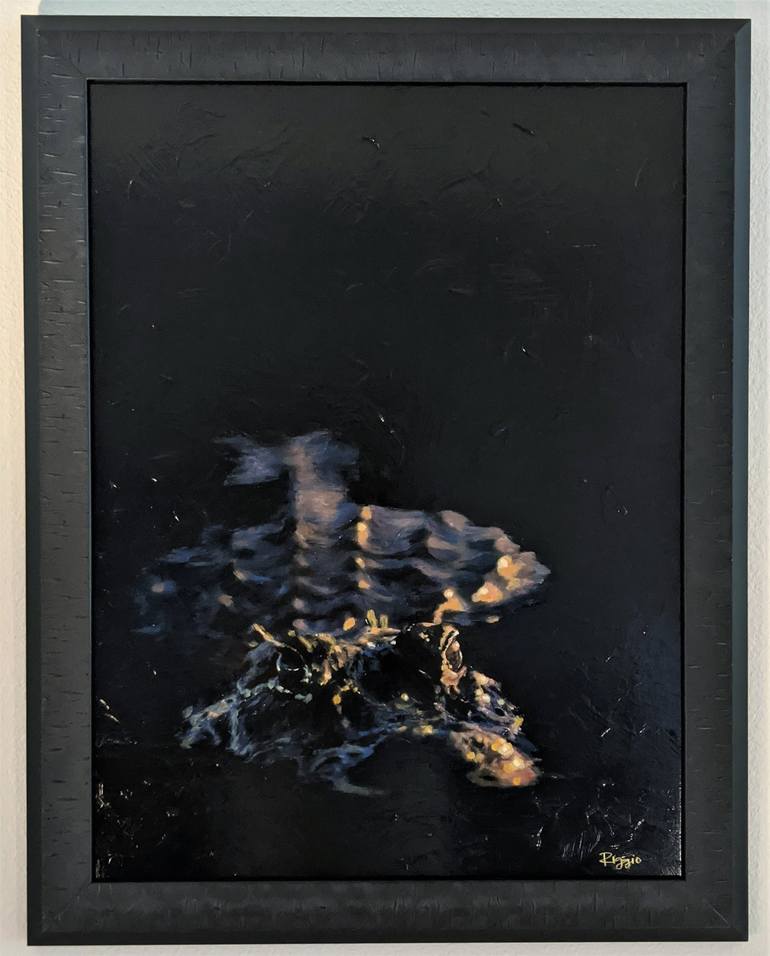 Gator III Painting by Tracy Riggio | Saatchi Art