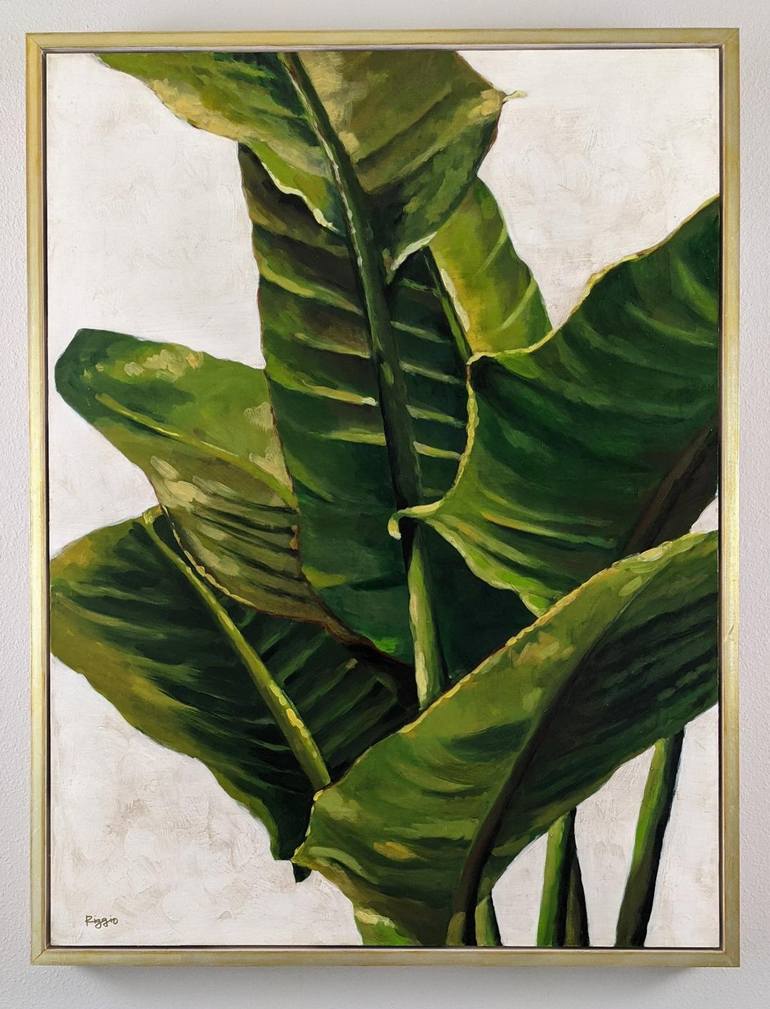Bird of Paradise Painting by Tracy Riggio | Saatchi Art