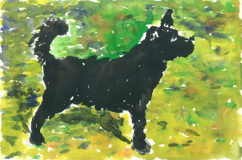 MY DOG Painting by Hans Zogs | Saatchi Art