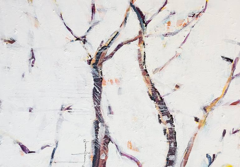 Life cycle_trees series#1 Painting by Francesca Tesoriere | Saatchi Art ...