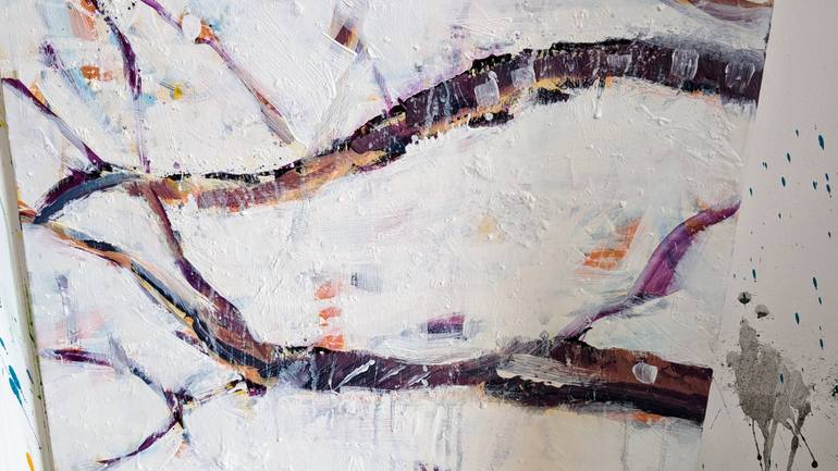 Life cycle_trees series#1 Painting by Francesca Tesoriere | Saatchi Art