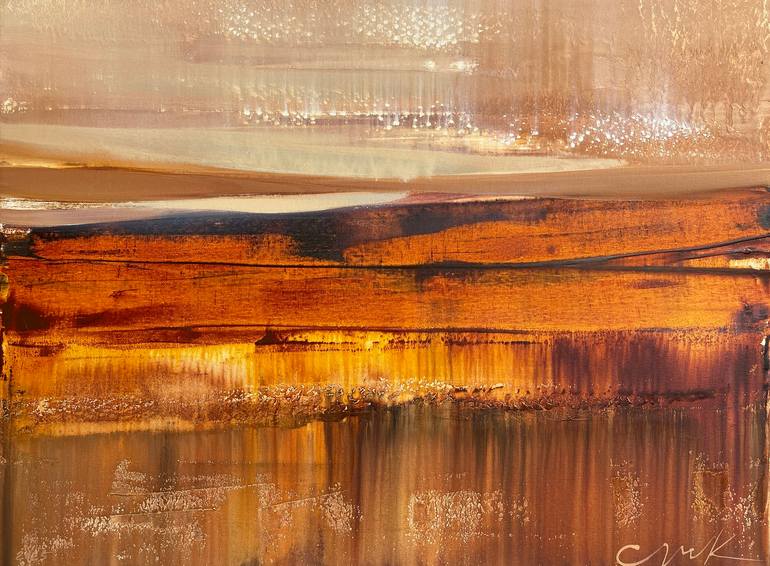 Meditative state. Painting by Katsiaryna Sumarava | Saatchi Art