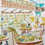 Daunt Books 11 Drawing by Mary Cinque | Saatchi Art