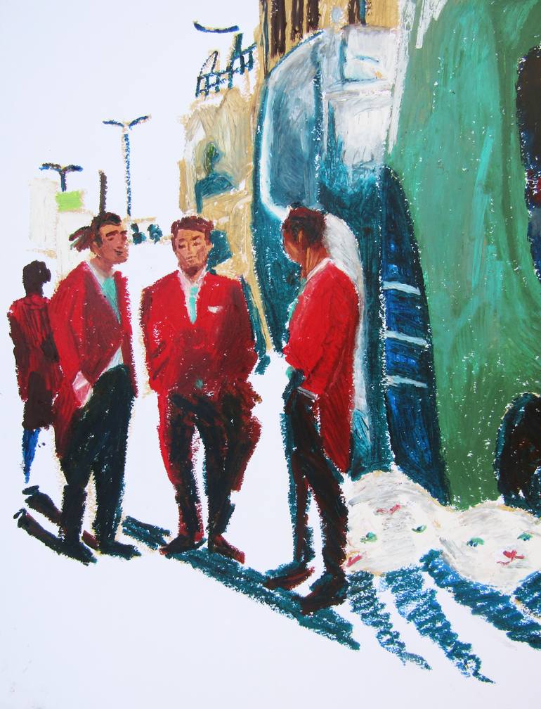 The Lord Mayor's show Drawing by Mary Cinque | Saatchi Art