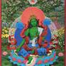 Green Tara Painting by Robert B Porter | Saatchi Art