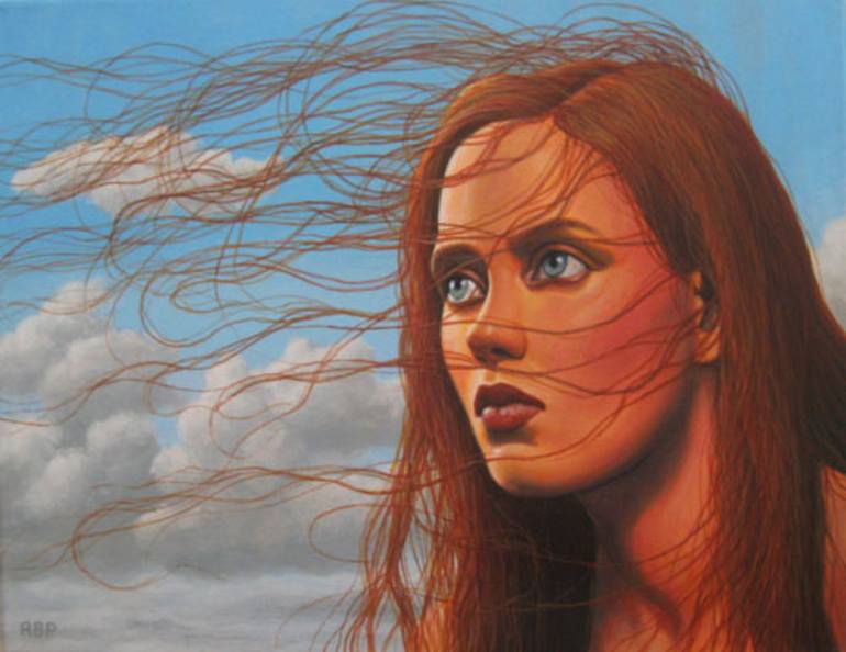 Wind (sold) Painting by Robert B Porter | Saatchi Art