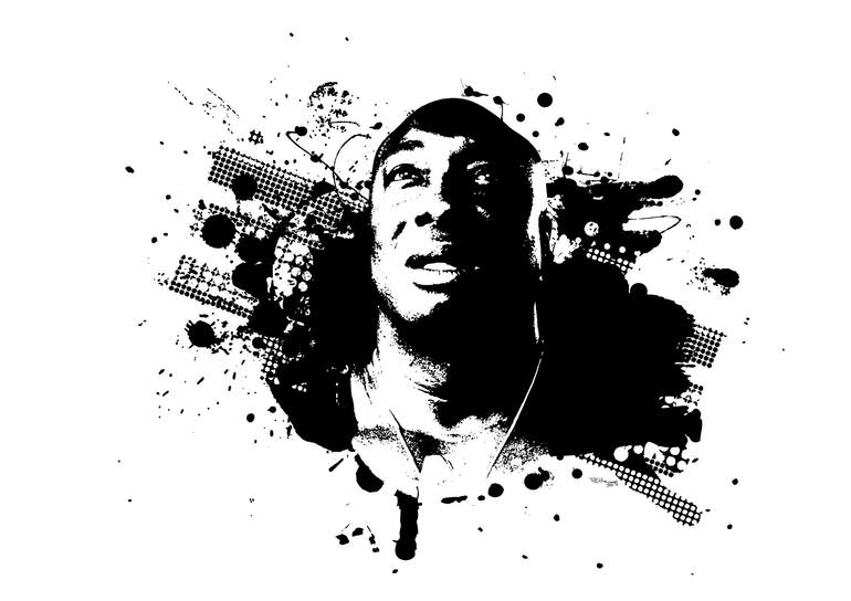 Michael Clarke Duncan Drawing by Tim Marney | Saatchi Art