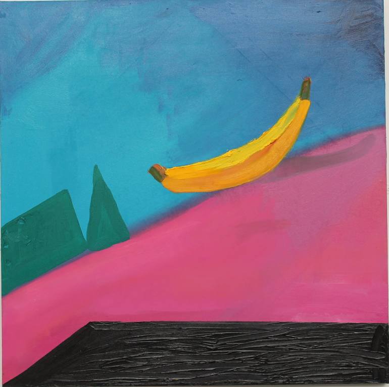 Bannana Painting by Edward Grant | Saatchi Art