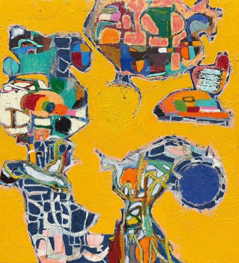 Roundabout Painting by Mark Ashworth | Saatchi Art