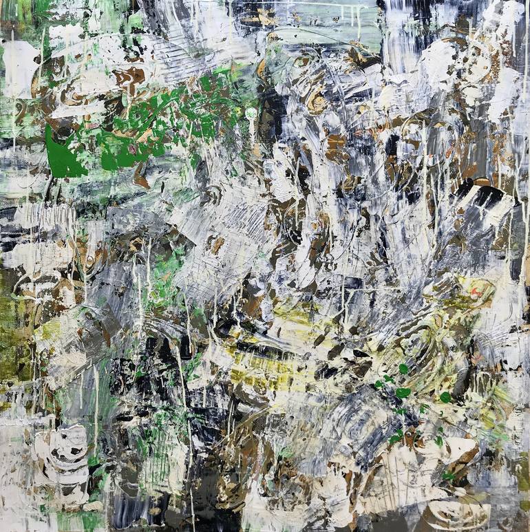 Taiko Painting by Bang and Lessin | Saatchi Art