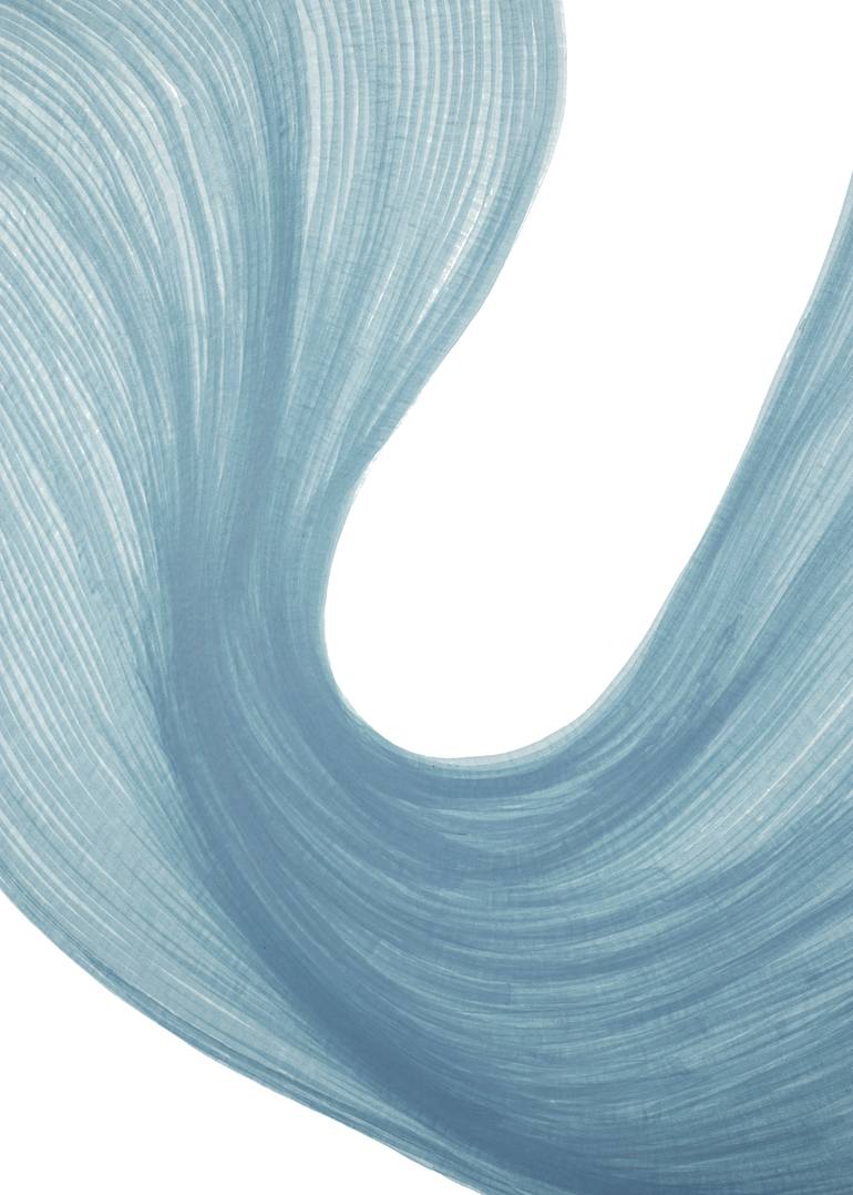 Glacial Smoke Ring Drawing by Lali Torma | Saatchi Art