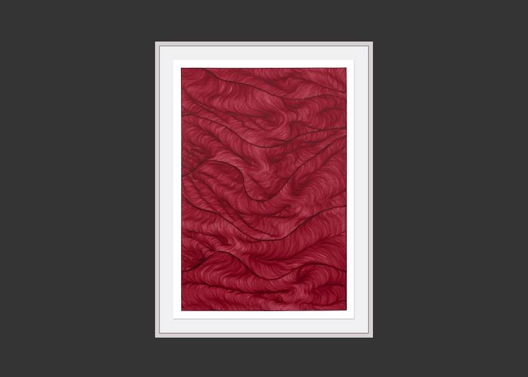 Red Arms Drawing by Lali Torma | Saatchi Art