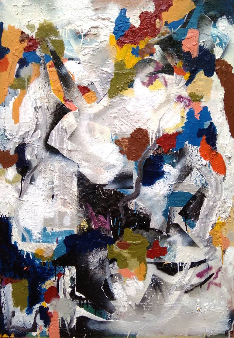 Tangled Terrain (DOUBLED SIDED) Painting by Tom Glendenning | Saatchi Art