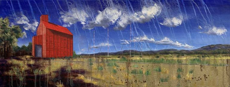 'Cloudbusting' Painting by Luke M Walker | Saatchi Art