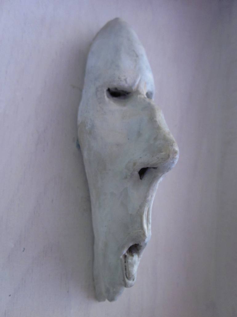 «THE PALE COUGHER» Sculpture by Helge Thelen | Saatchi Art