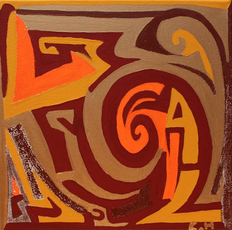 Happy Mum Painting by Catherine Haduca | Saatchi Art