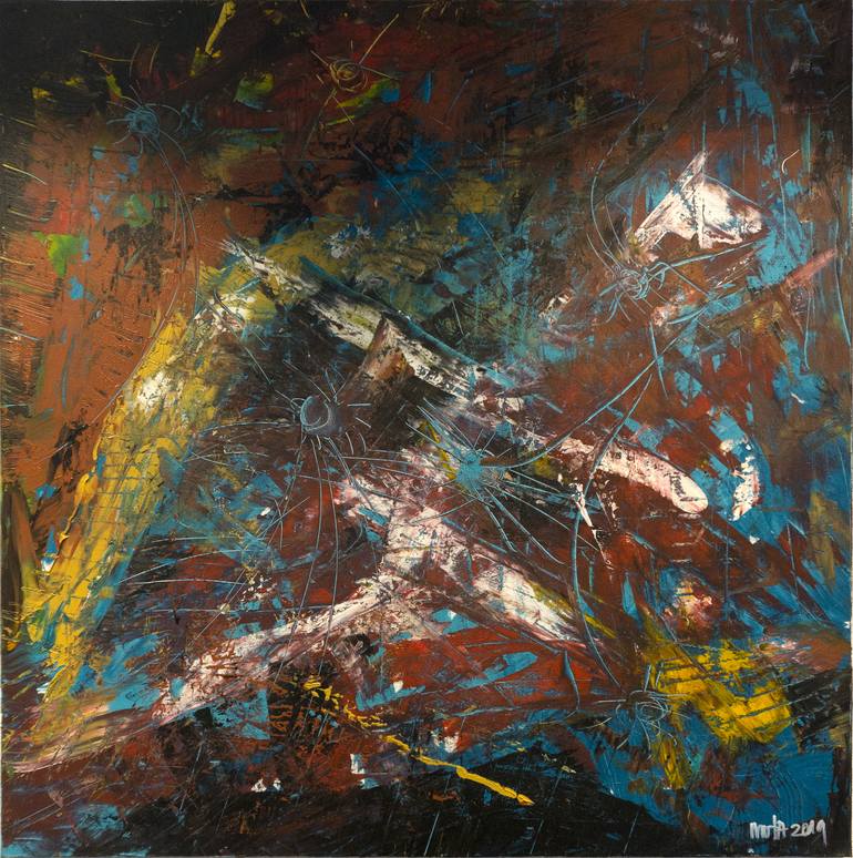 Tabula rasa Painting by Mota Montero | Saatchi Art