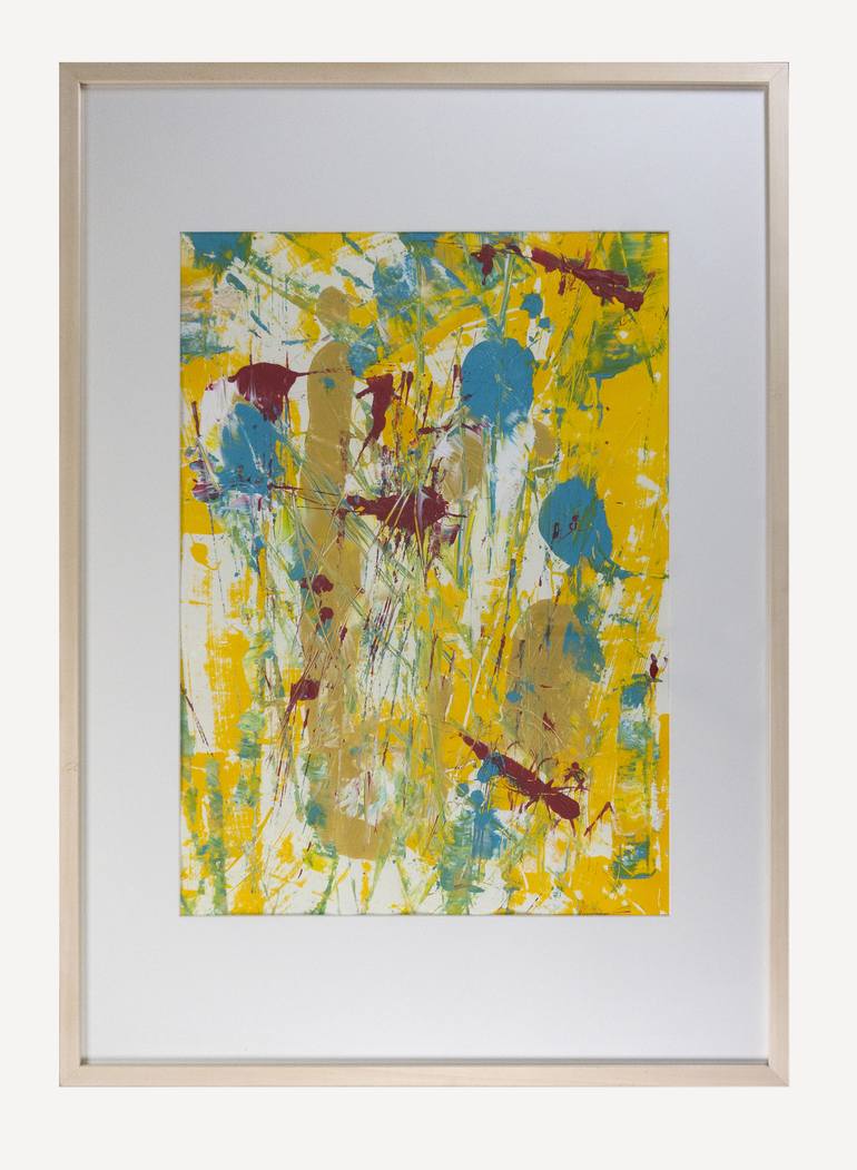 Meine Blume Painting by Mota Montero | Saatchi Art