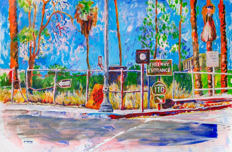 Ruins Of One Way Painting by James P Scott | Saatchi Art