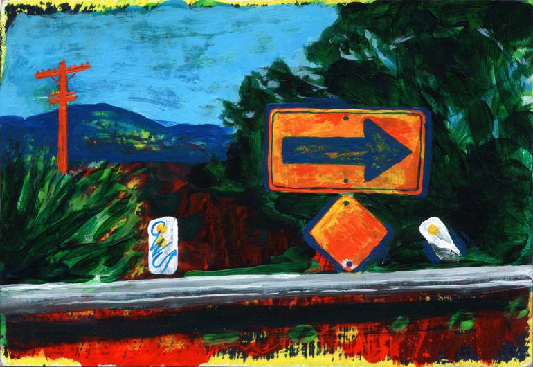 Nothing Left Painting by James P Scott | Saatchi Art