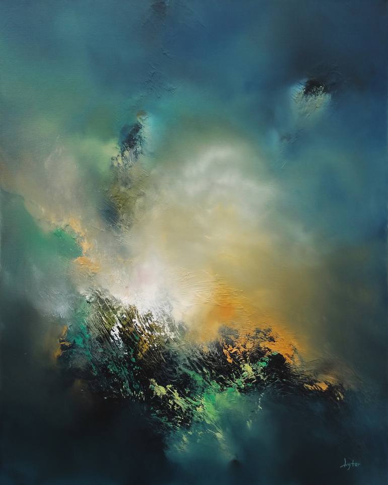 Hope In The Darkest of Days Painting by Christopher Lyter | Saatchi Art