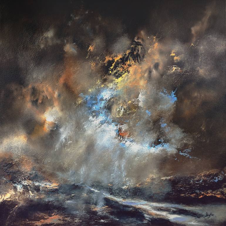 Primeval Painting by Christopher Lyter | Saatchi Art
