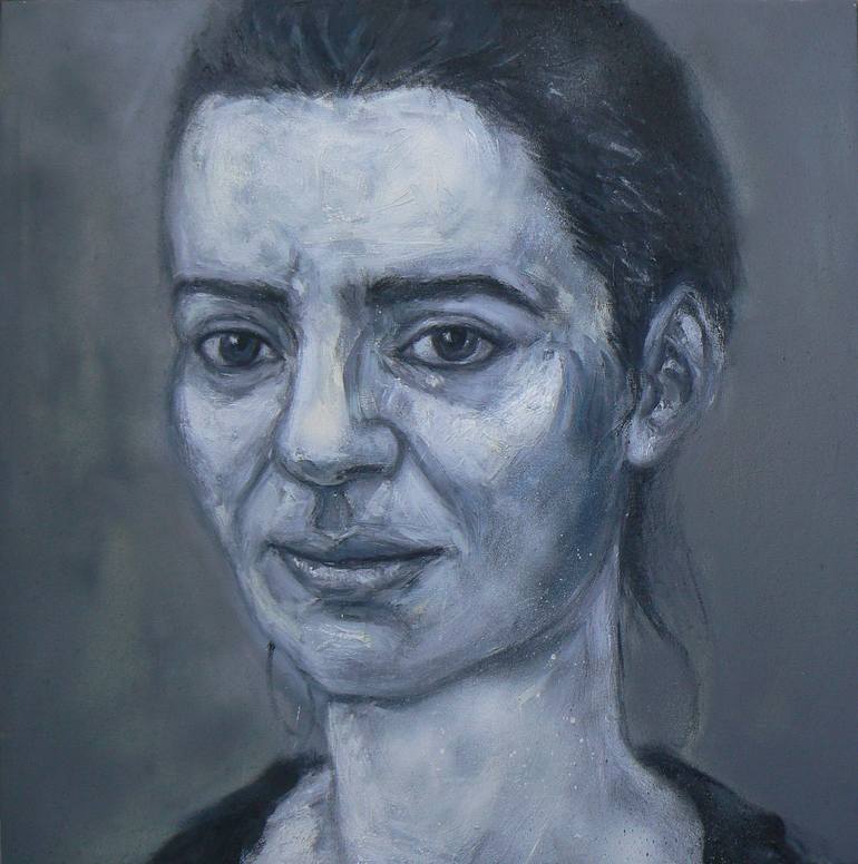 Angelina Painting by Anton Tonchev | Saatchi Art