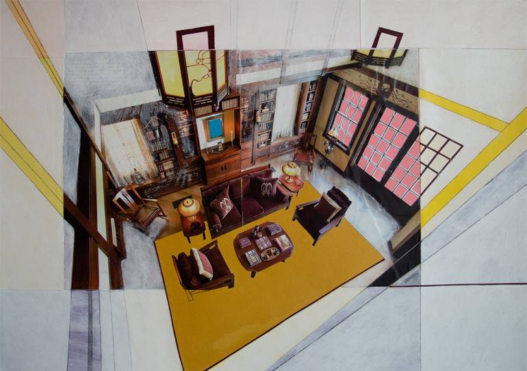 Interiors of Barbra Streisand's Home (With or Without Dogs) 8 Collage ...