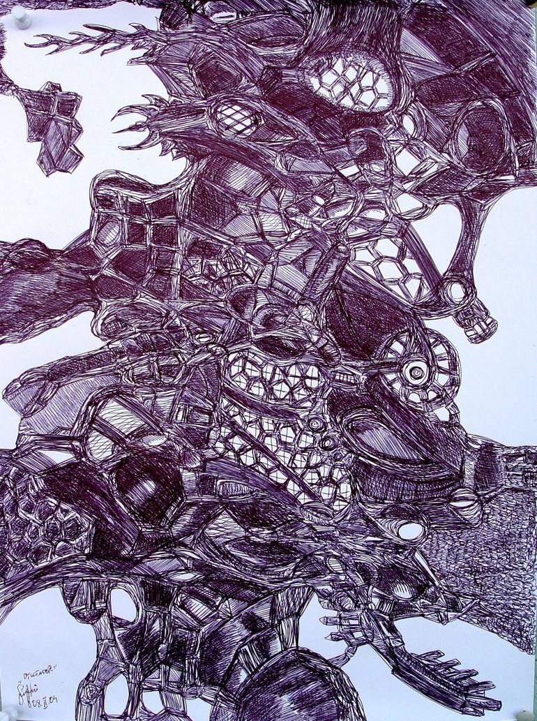 Imperator Drawing by Sebastian Madejski | Saatchi Art