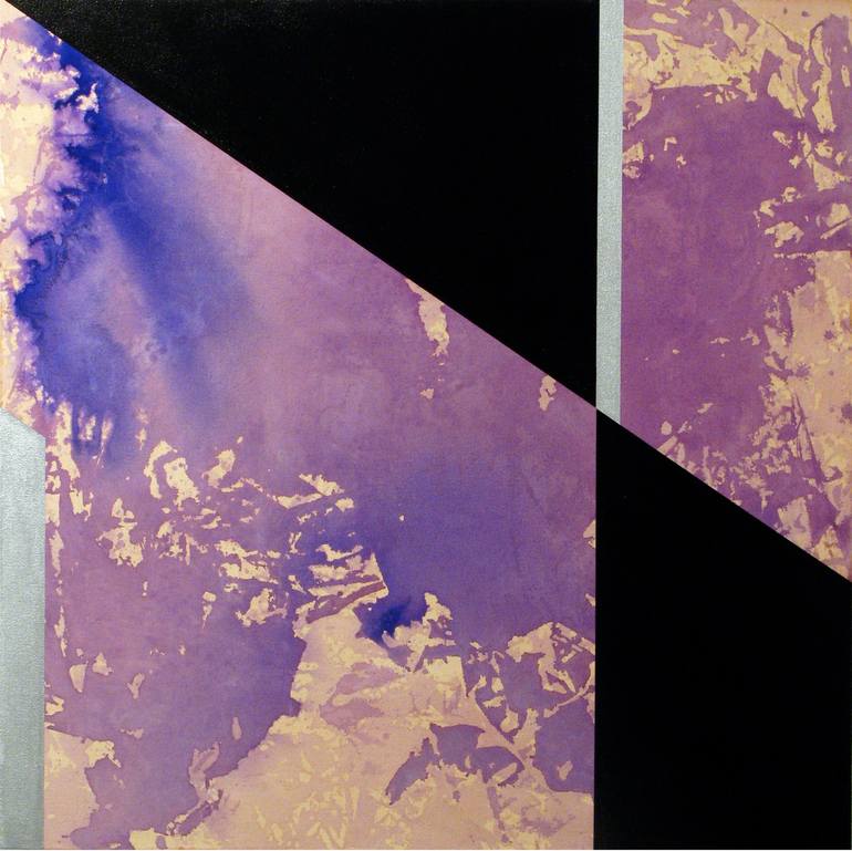 Untitled (purple void) Painting by Joey Piziali | Saatchi Art